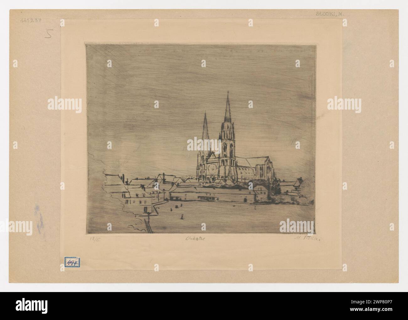 Katedra chartres hi-res stock photography and images - Alamy