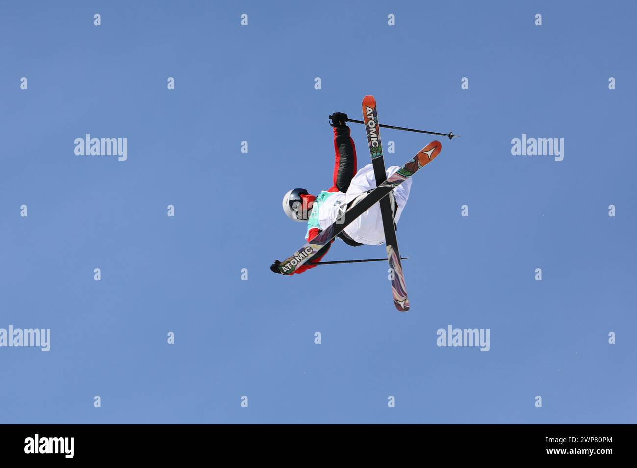 FEB 7, 2022 - Beijing, China: Lara Wolf of Austria competes in the ...