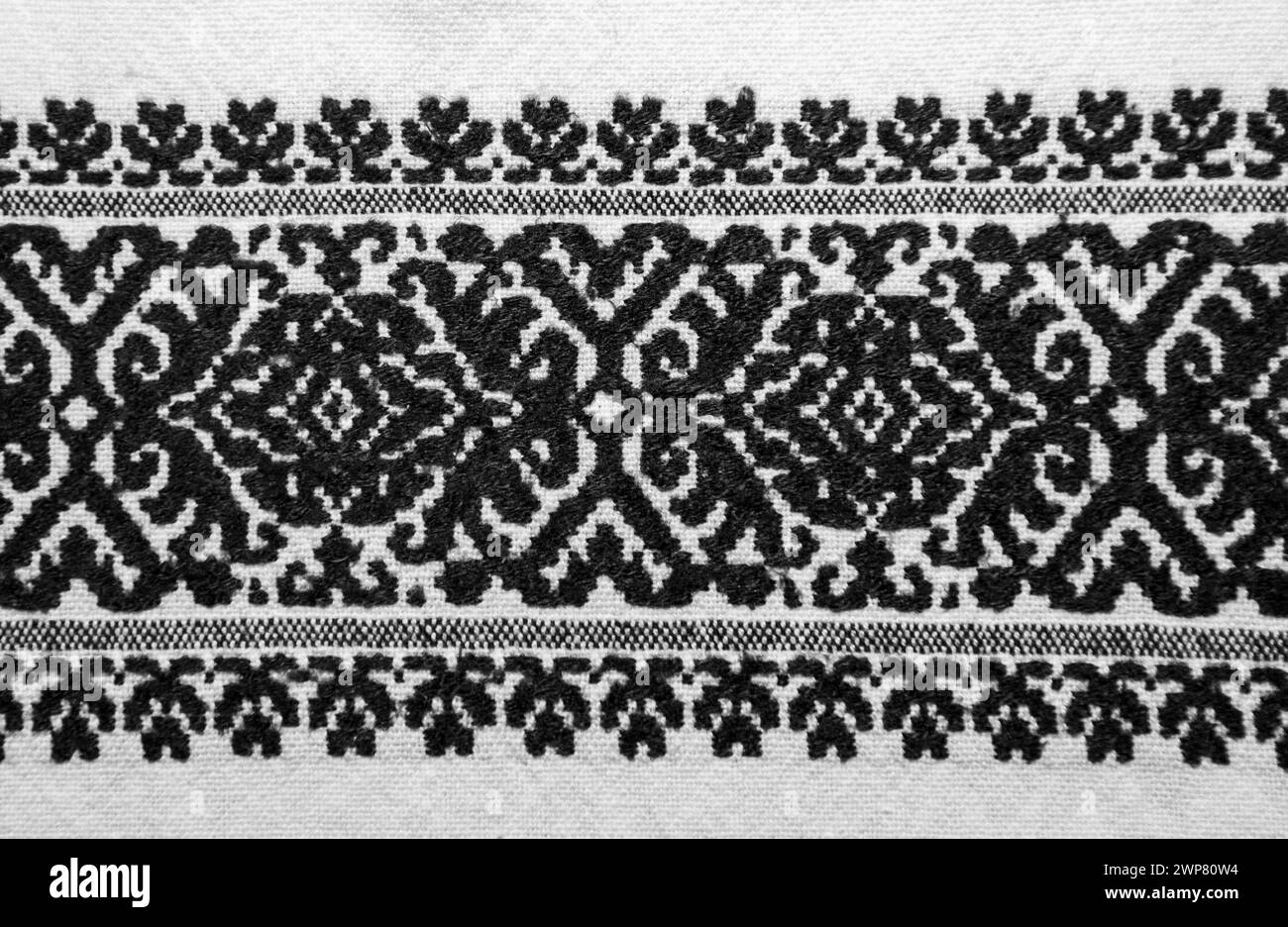 Graceful stitching Black and White Stock Photos & Images - Alamy