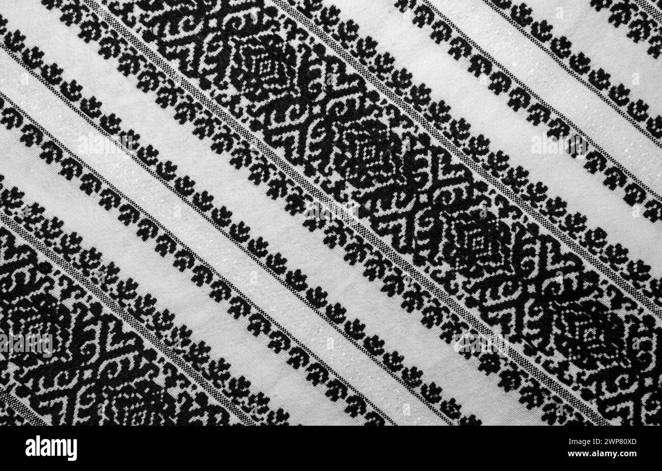 Graceful stitching Black and White Stock Photos & Images - Alamy