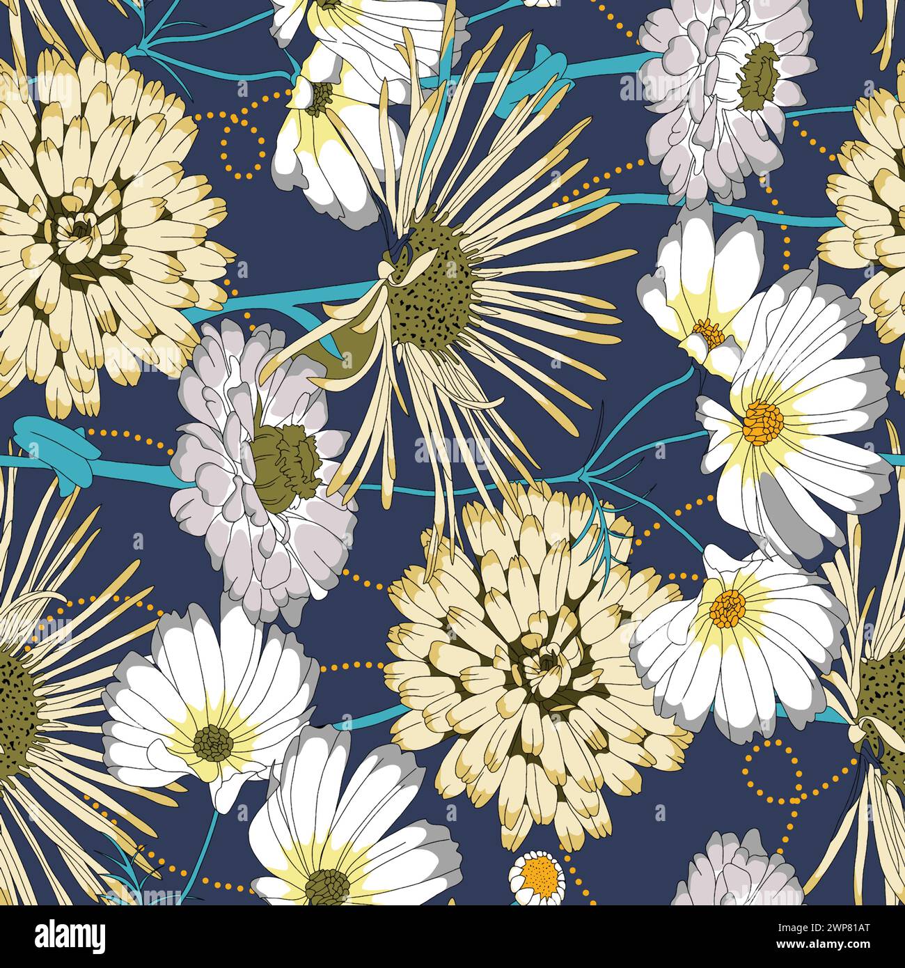 Textile fabric pattern artwork seamless pattern Stock Vector Image ...