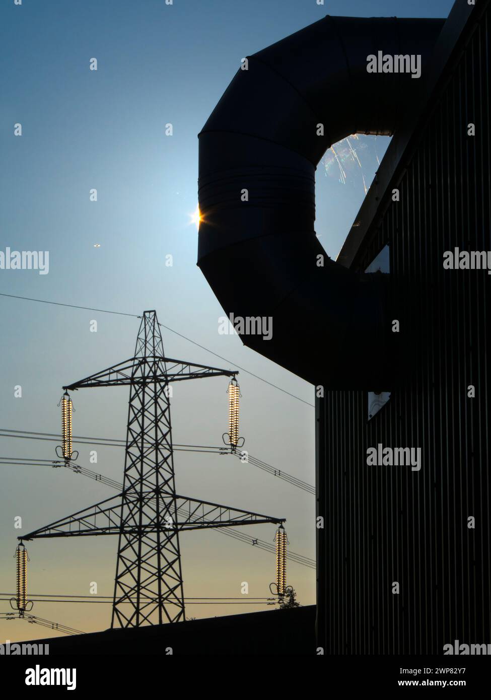 I love electricity pylons; I find their abstract, gaunt shapes ...