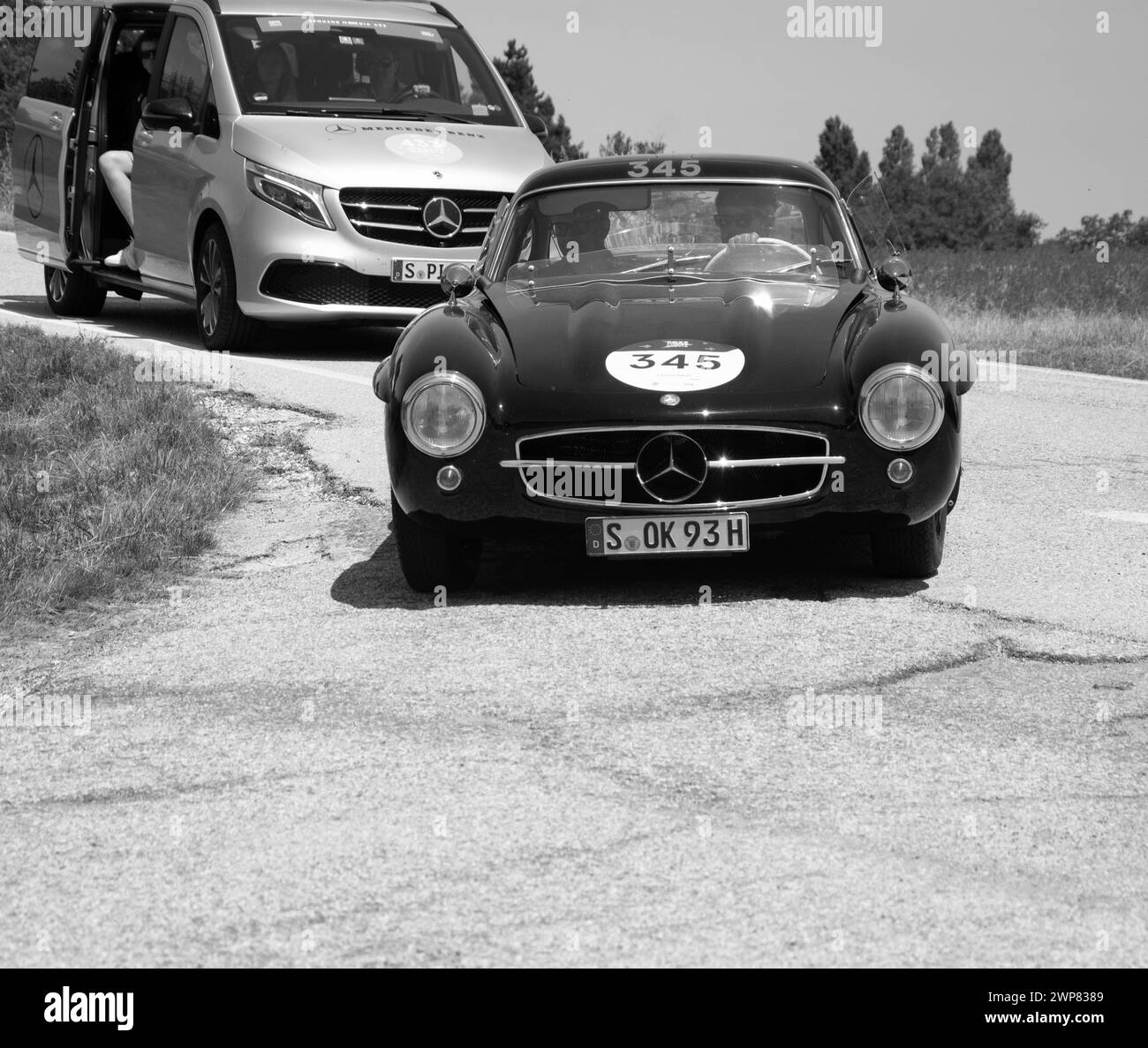 Powerful car road Black and White Stock Photos & Images - Alamy