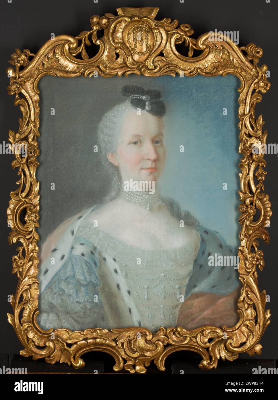 Portrait of Maria Czapska; Wessel, Jakub (1710-1780); around 1760 (1755 ...