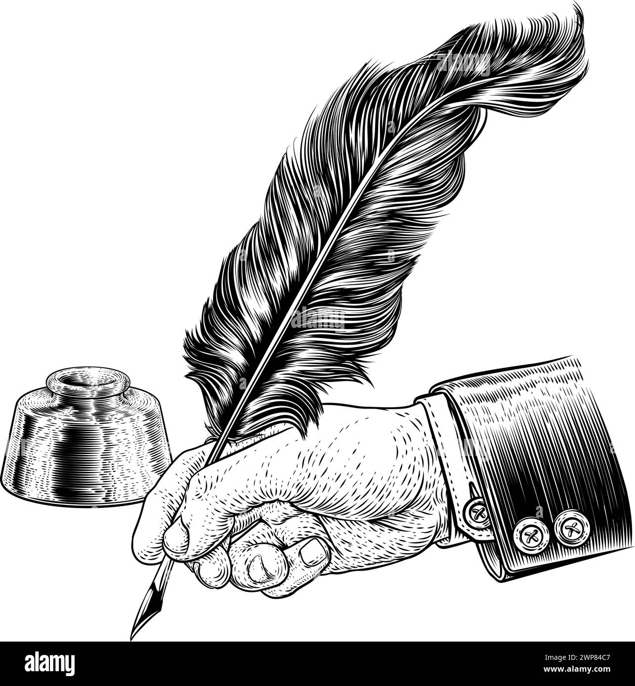 Vintage pen advertisement hi-res stock photography and images - Alamy