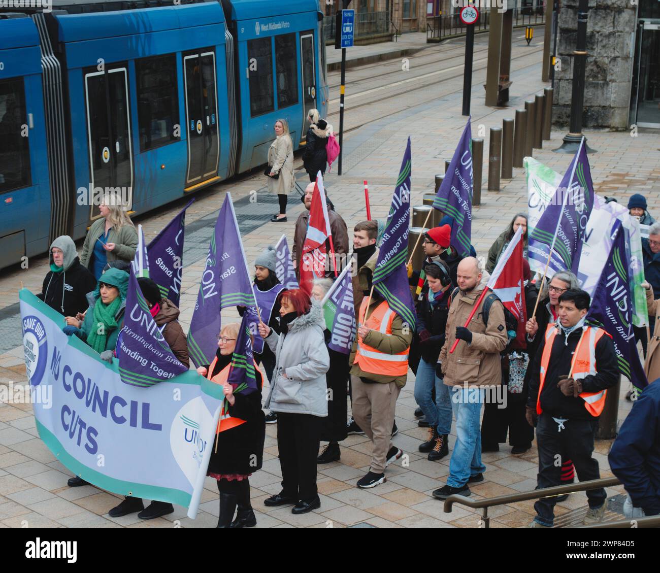 Birmingham, UK. 2nd March, 2024. Birmingham City Council's financial ...