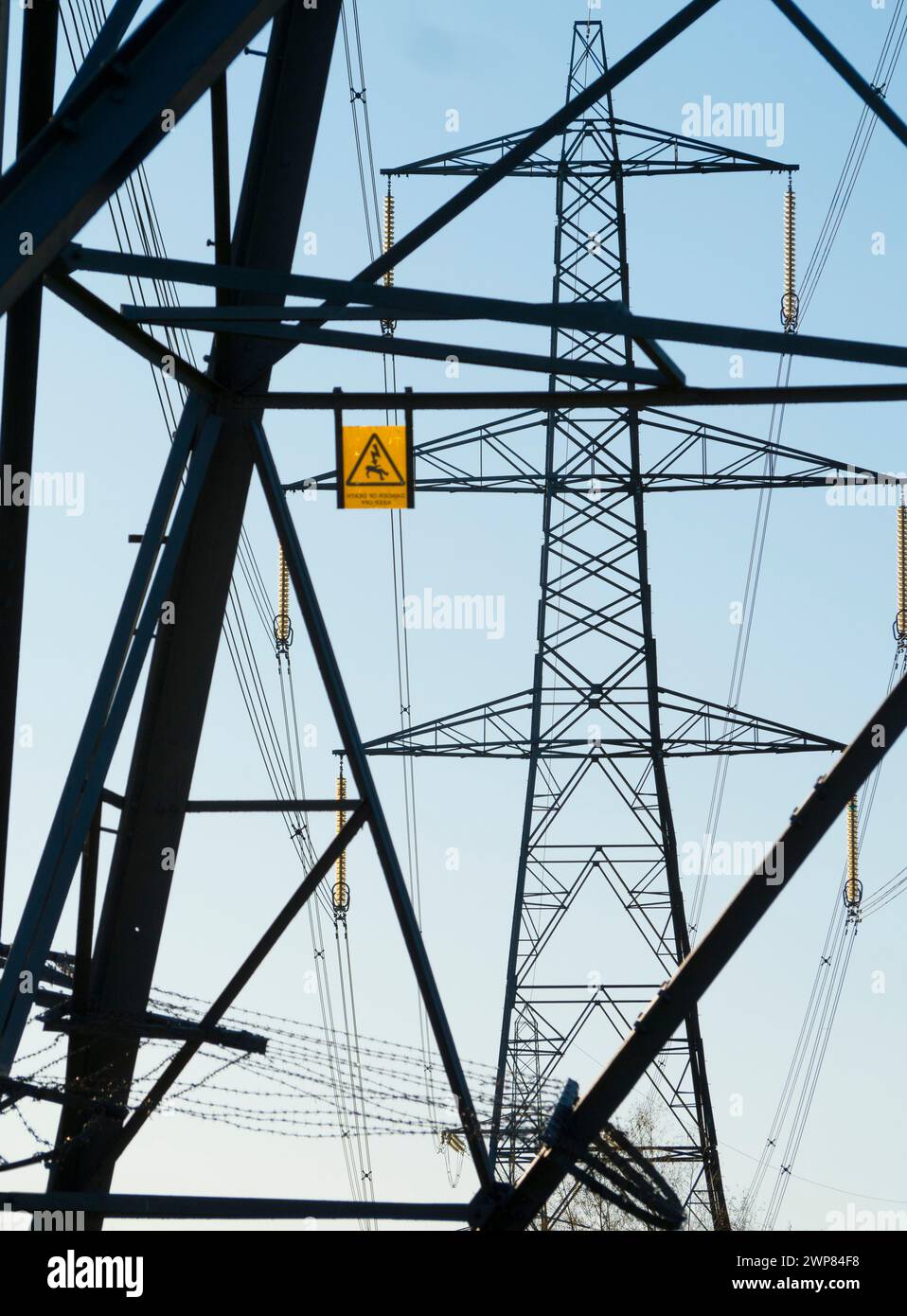 I love electricity pylons; I find their abstract, gaunt shapes ...