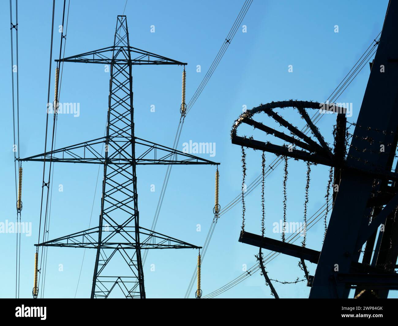 I love electricity pylons; I find their abstract, gaunt shapes ...