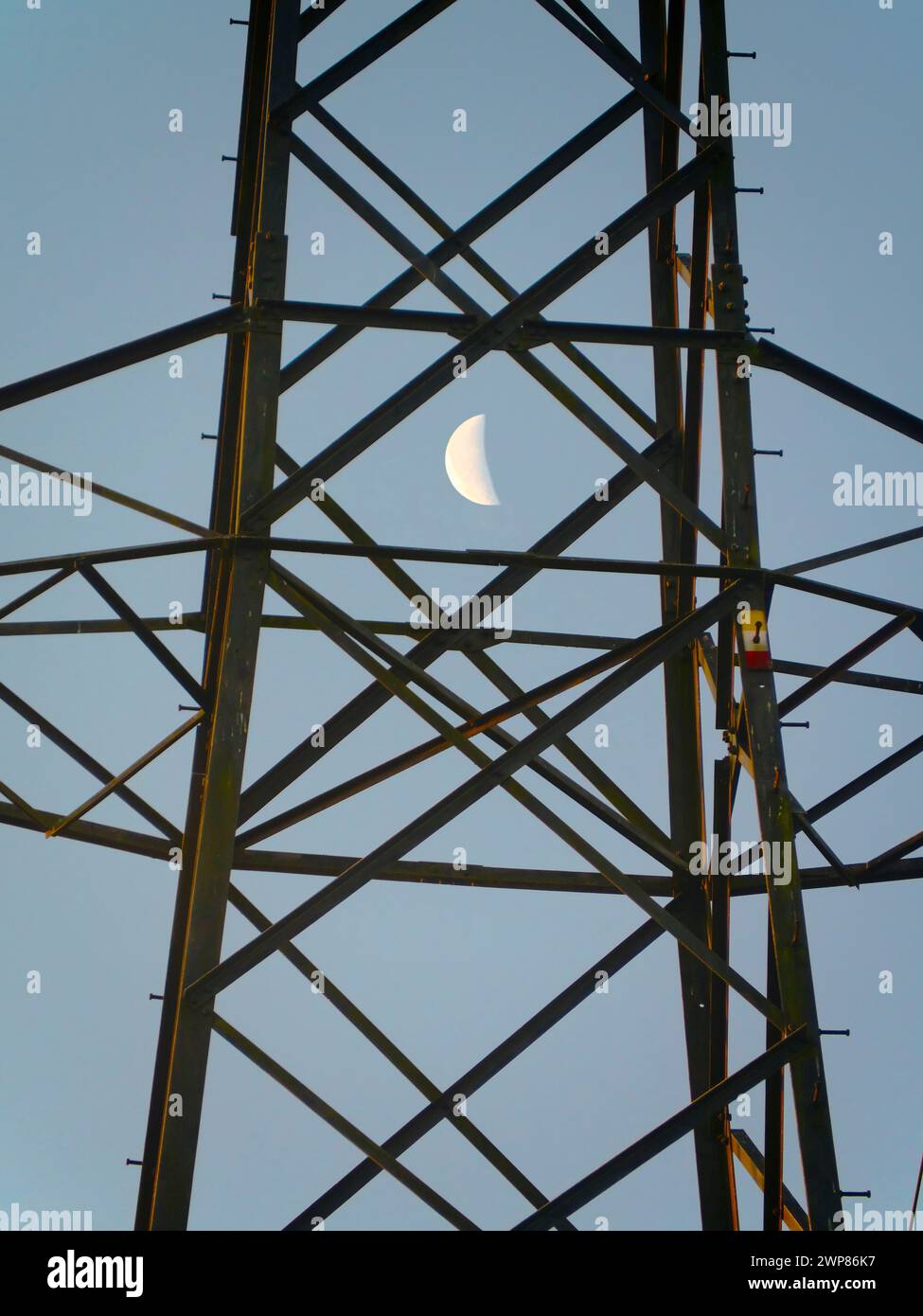 I love electricity pylons; I find their abstract, gaunt shapes ...