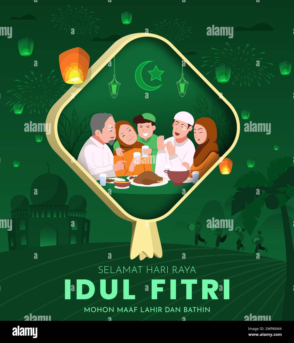 Selamat Hari Raya Idul Fitri Meaning : Happy Eid Mubarak. Eid Mubarak ...