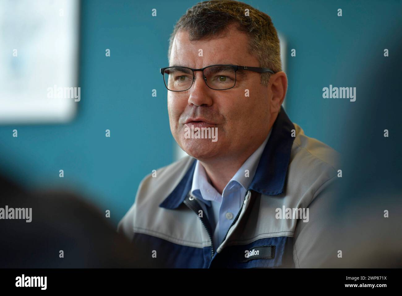 ©PHOTOPQR/PRESSE OCEAN/Nathalie Bourreau ; NANTES ; 29/02/2024 ; Damien ...