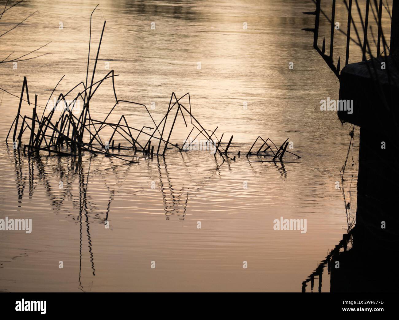 Abstract patterns of nature and the built environment. Abingdon-on ...