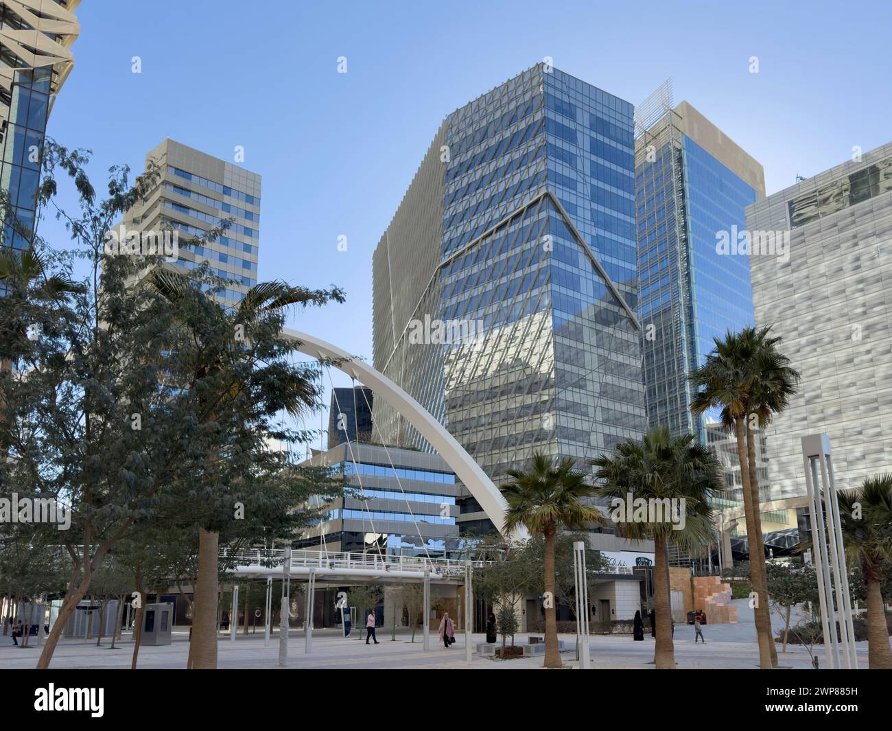 King Abdullah Financial District Riyadh. know as KAFD Stock Photo - Alamy