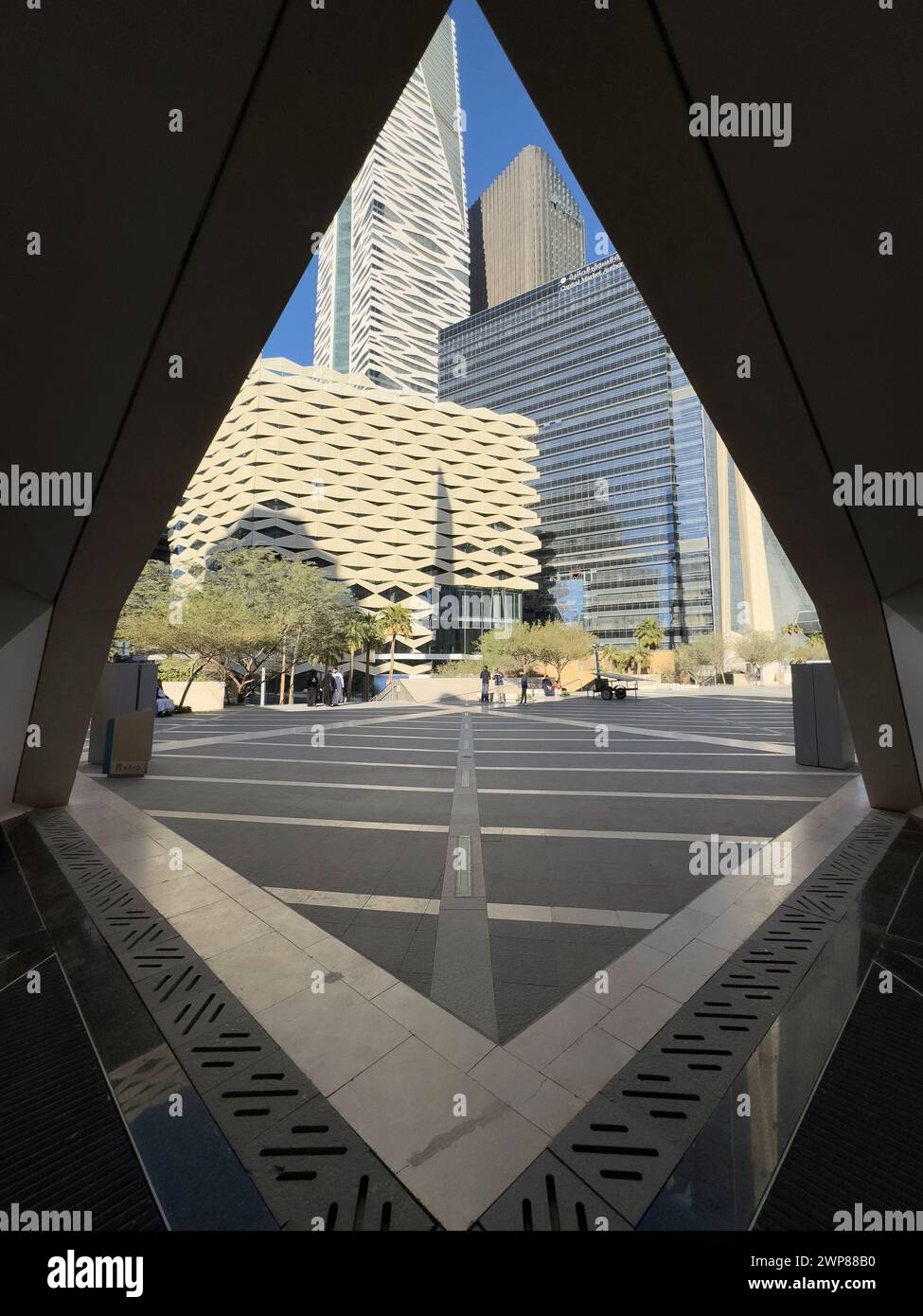King Abdullah Financial District Riyadh. know as KAFD Stock Photo - Alamy