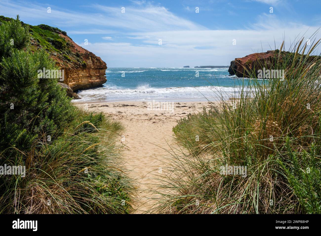 Worm Bay, Great Ocean Road, Port Campbell National Park, Victoria ...