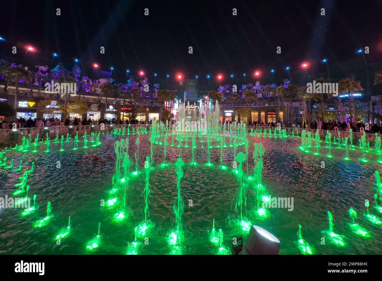 Boulevard world in Riyadh Theme Park in Saudi Arabia Stock Photo - Alamy