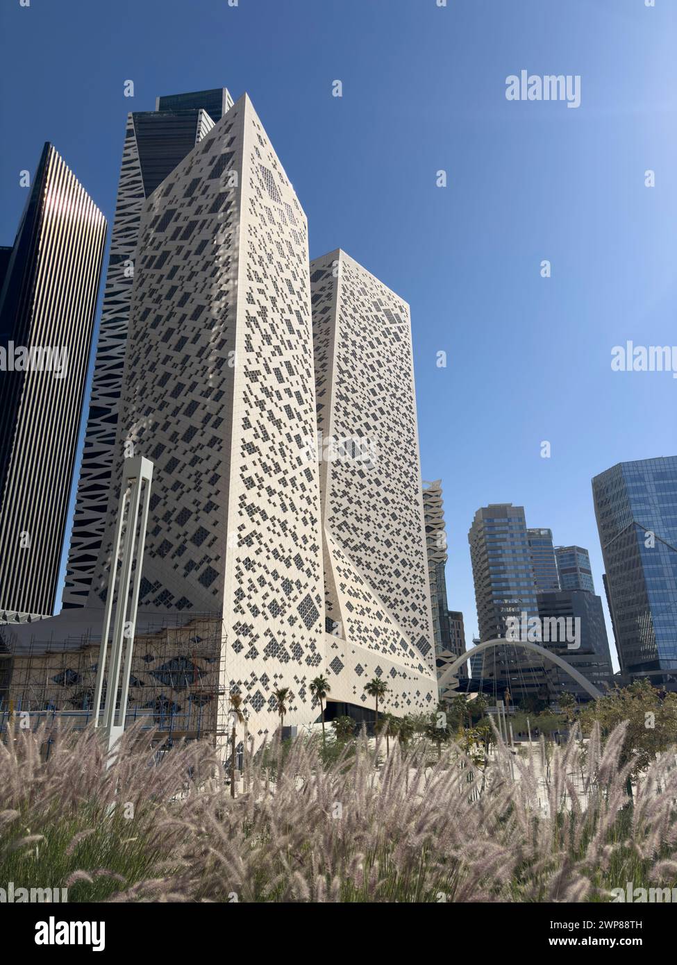 King Abdullah Financial District Riyadh. KAFD Riyadh Stock Photo - Alamy