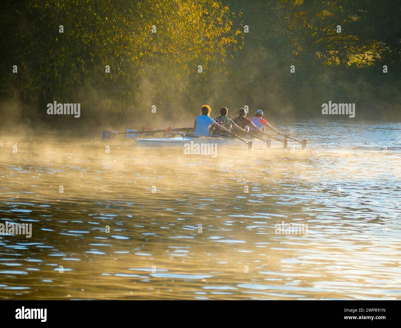 Outdoor rowing practice hi-res stock photography and images - Alamy
