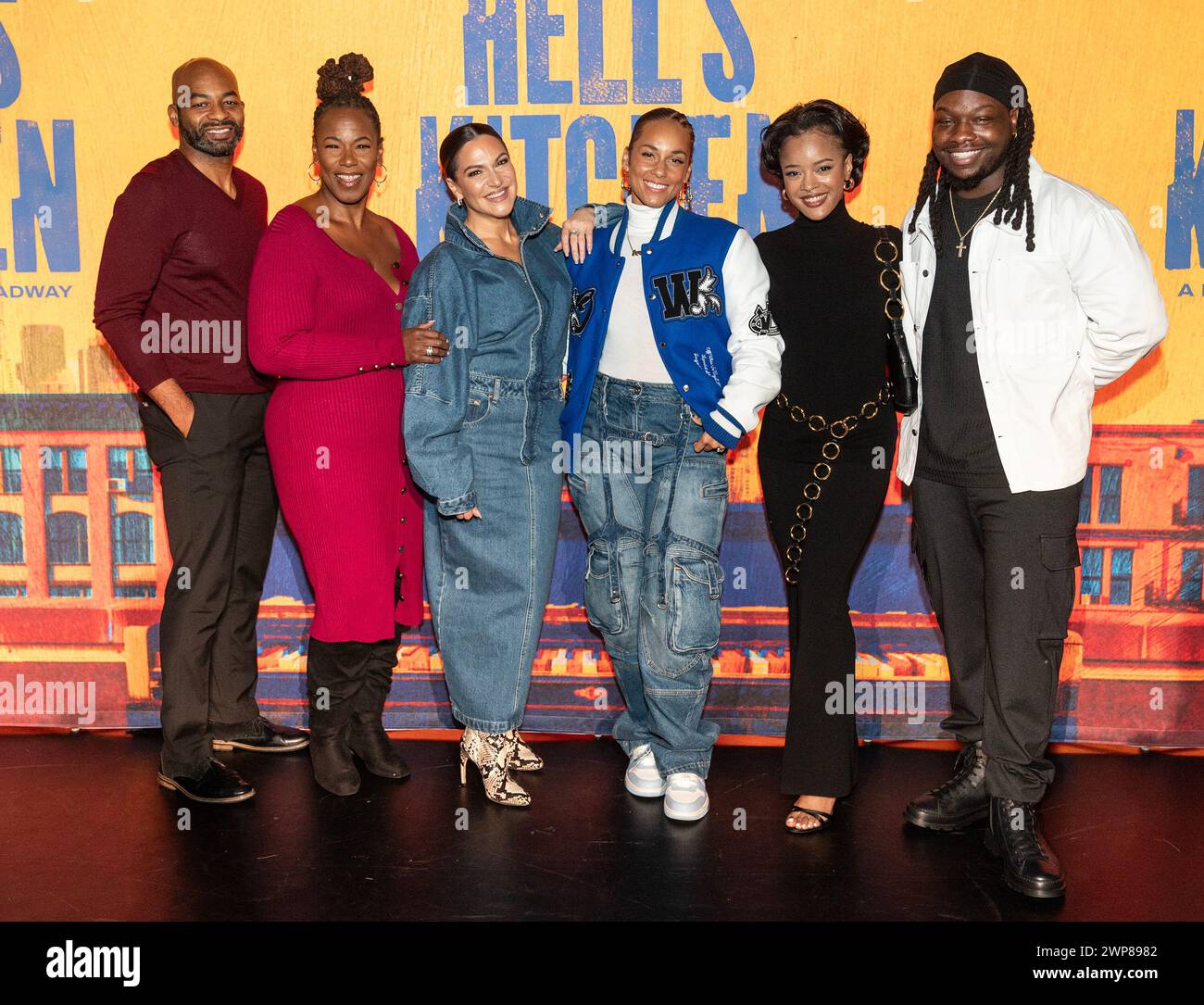 New York, United States. 05th Mar, 2024. Branon Victor Dixon, Kecia ...