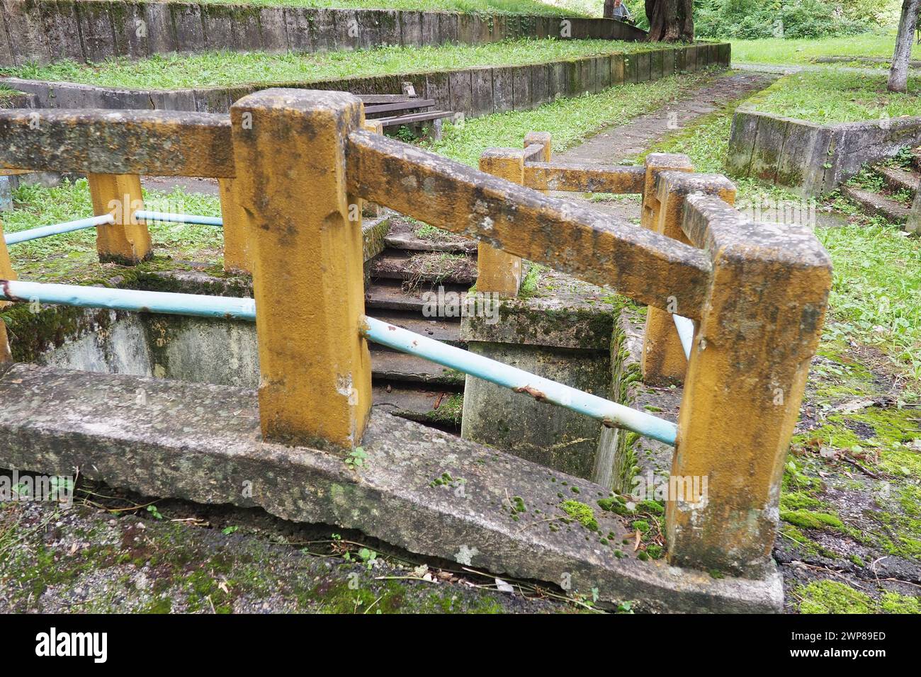 Banja Koviljaca, Loznica, Serbia. Mount Guchevo, park and forest ...