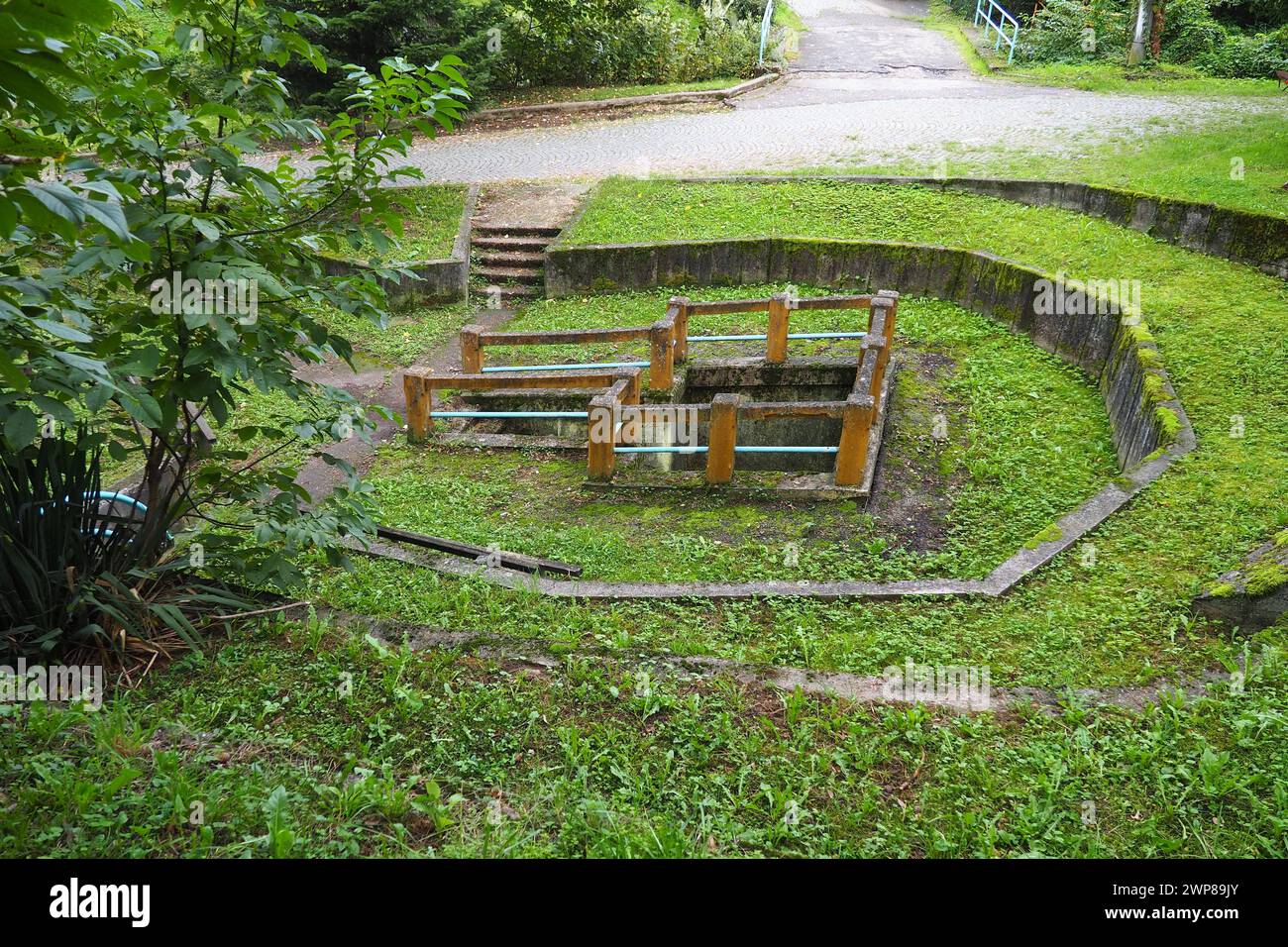 Banja Koviljaca, Loznica, Serbia. Mount Guchevo, park and forest ...
