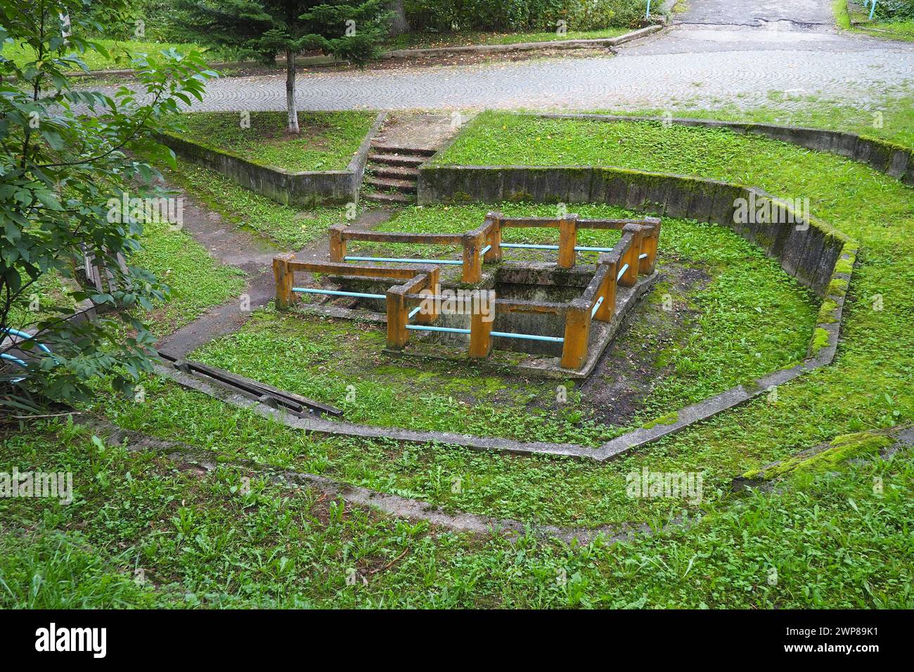 Banja Koviljaca, Loznica, Serbia. Mount Guchevo, park and forest ...