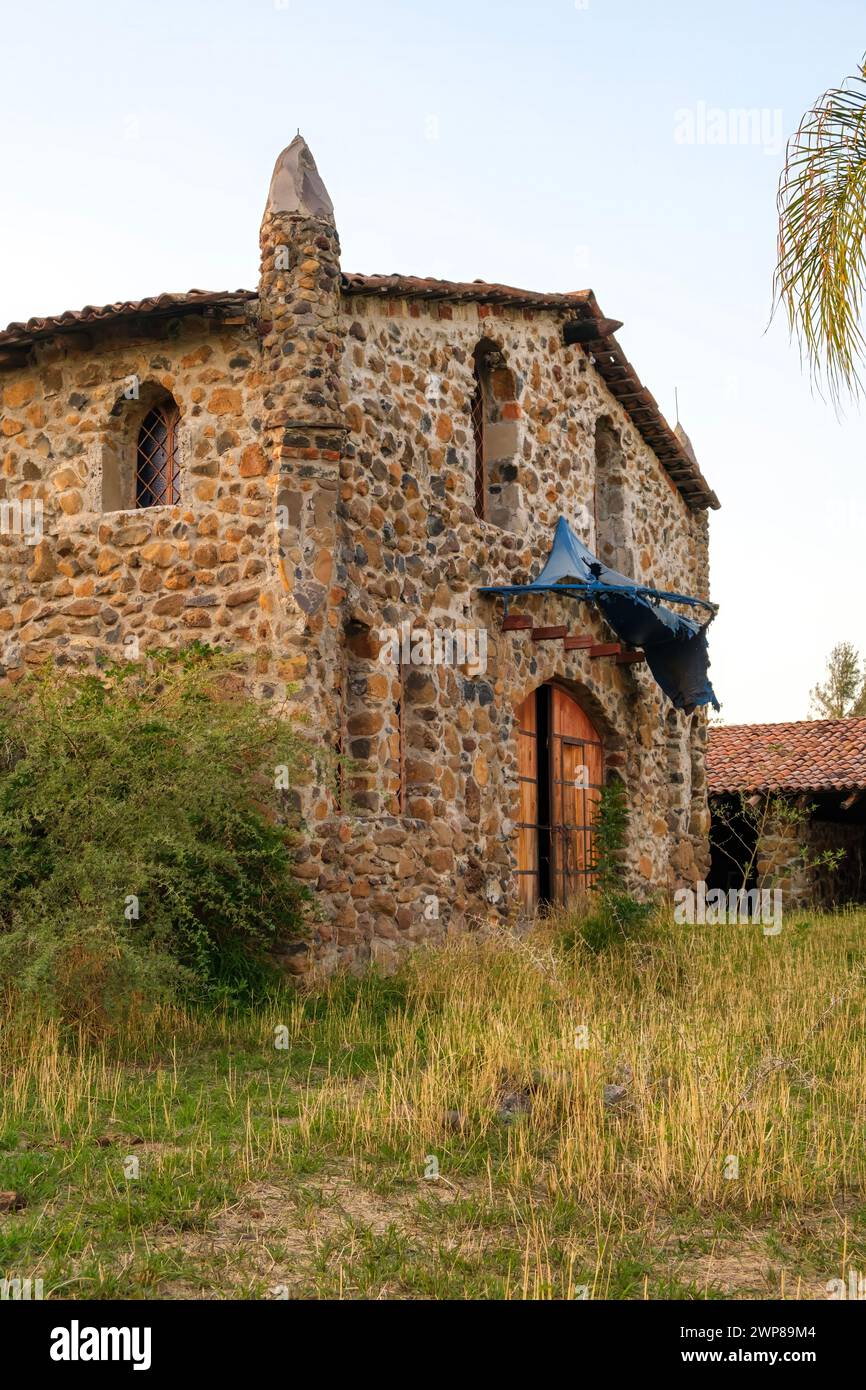 An abandoned house on a ranch in Gomez Farias, Michoacan, Mexico Stock ...