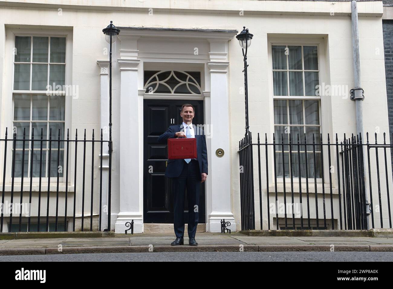 London, UK. 6th Mar, 2024. Chancellor of the Exchequer Jeremy Hunt ...