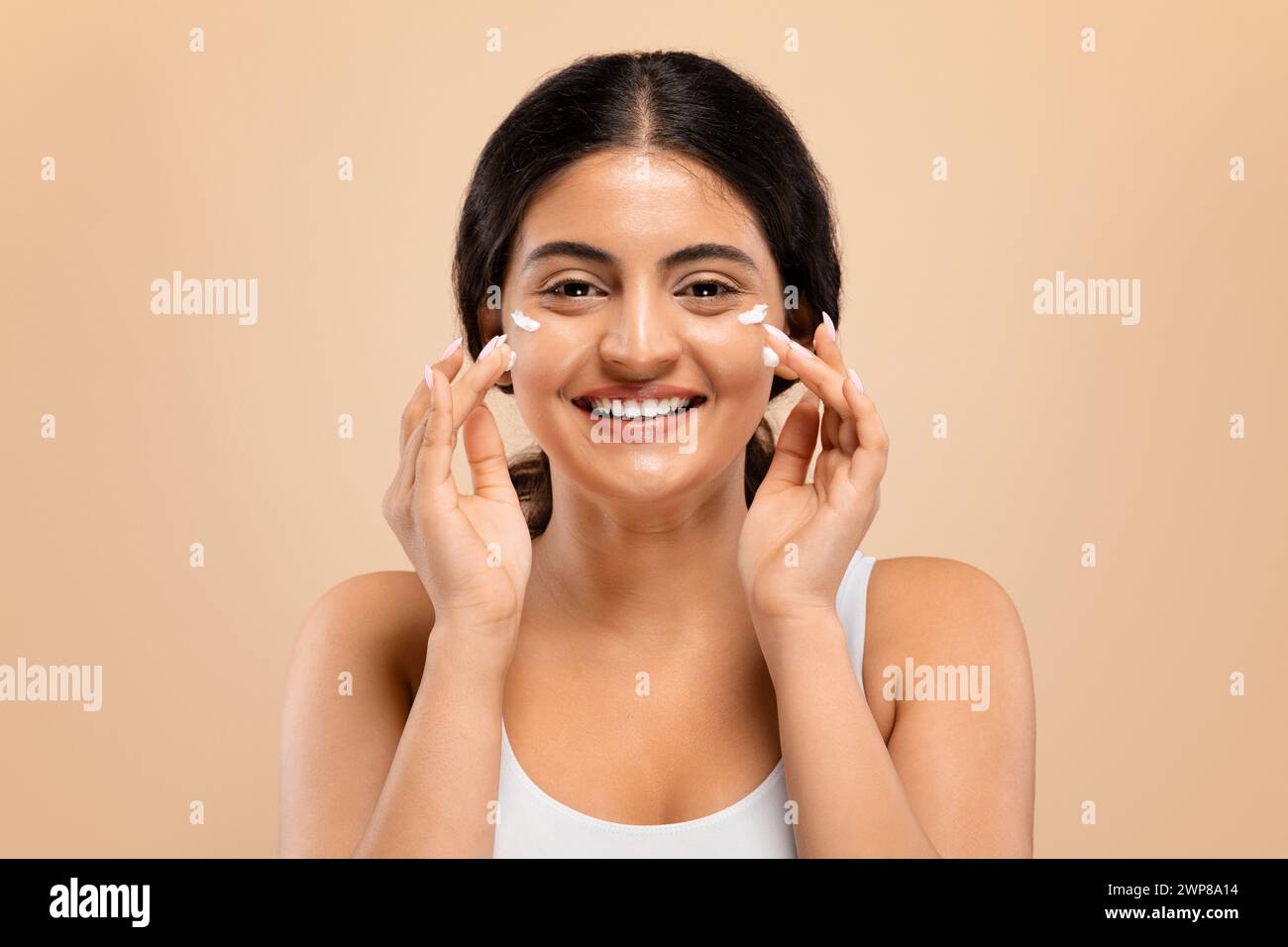 Lines on cheeks hi-res stock photography and images - Alamy