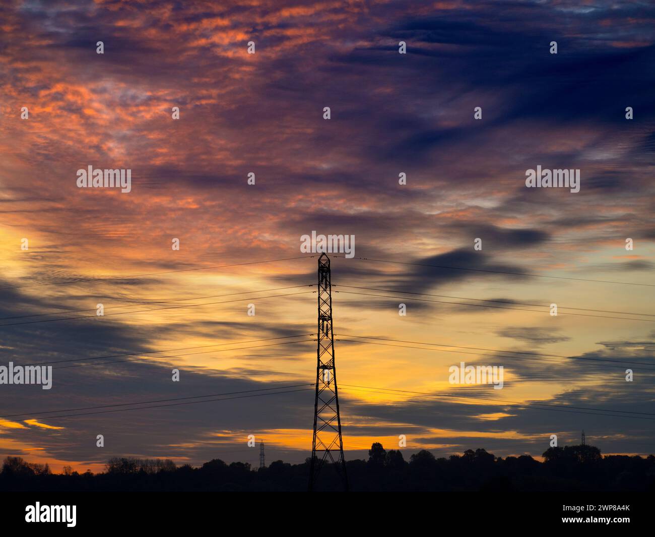 I love electricity pylons; I find their abstract, gaunt shapes ...