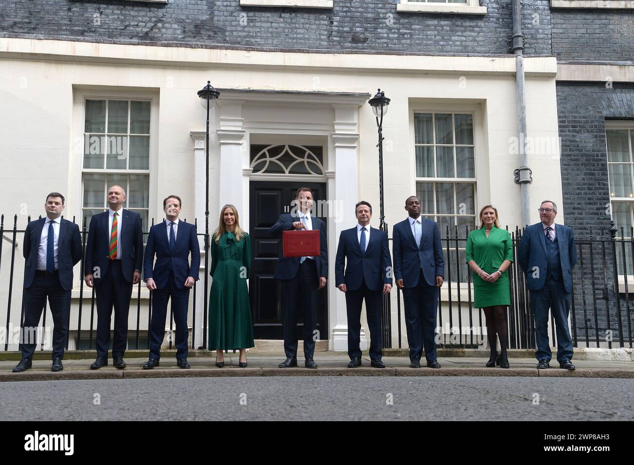 London, UK. 6th Mar, 2024. Chancellor of the Exchequer Jeremy Hunt with ...