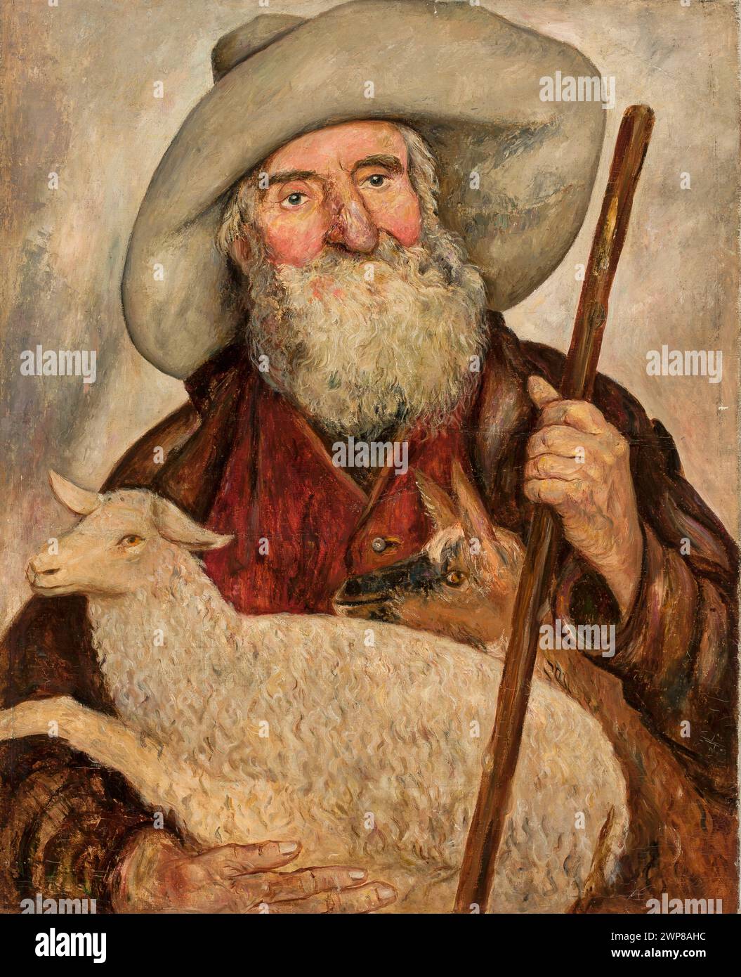 Good Shepherd; Makowski, Tadeusz (1882-1932); around 1918 (1918-00-00 ...