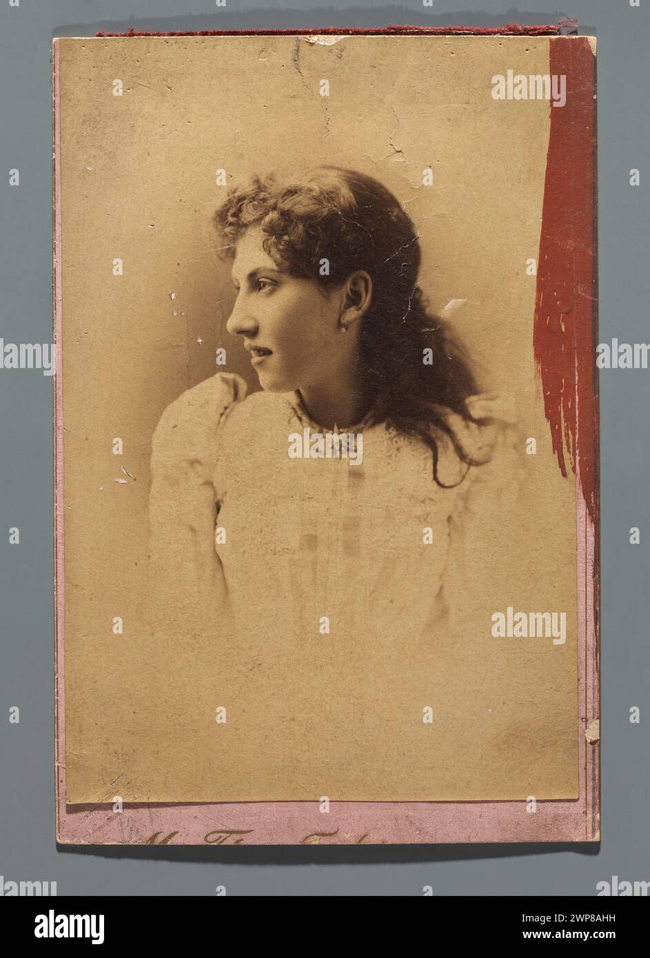 Portrait of Louisa Margaret Nicholson (Nikita) (1872- around 1890 ...