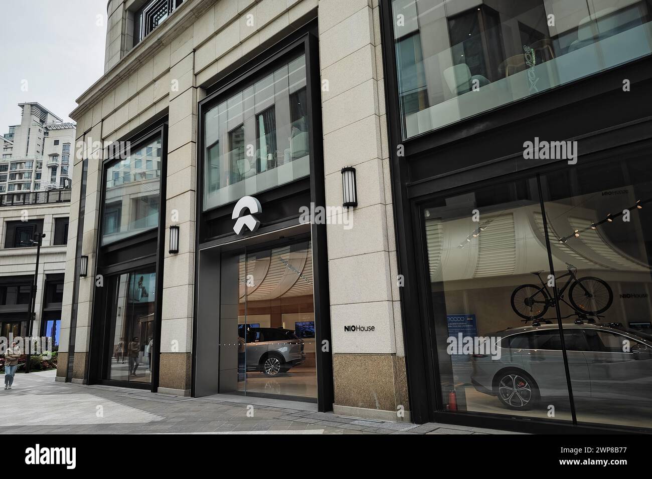 SHANGHAI, CHINA - MARCH 6, 2024 - A NIO car store is seen in Shanghai ...