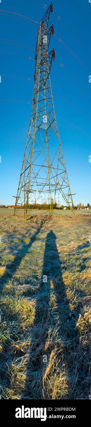 I love electricity pylons; I find their abstract, gaunt shapes ...