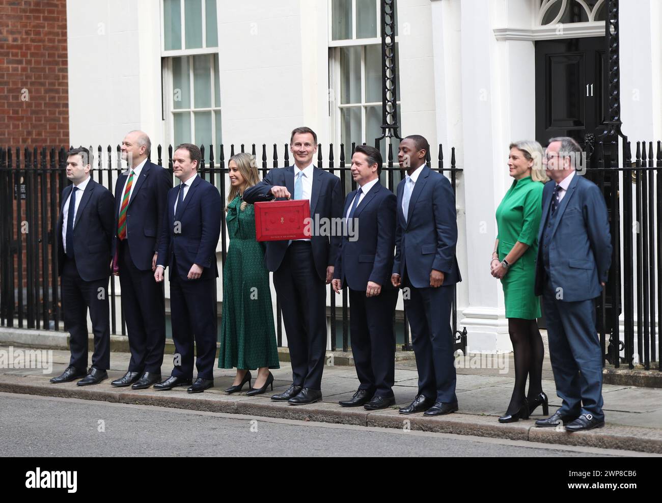 London, UK. 6th Mar, 2024. British Chancellor of the Exchequer Jeremy ...