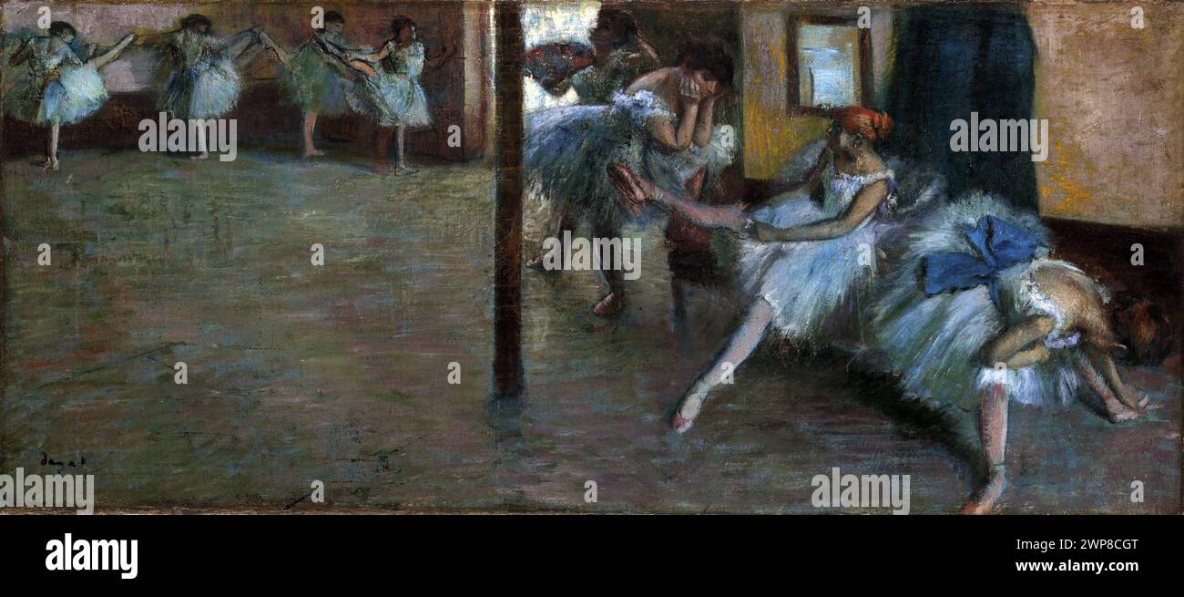 The Ballet Rehearsal Artist: Edgar Degas (French, 1834–1917 Stock Photo ...