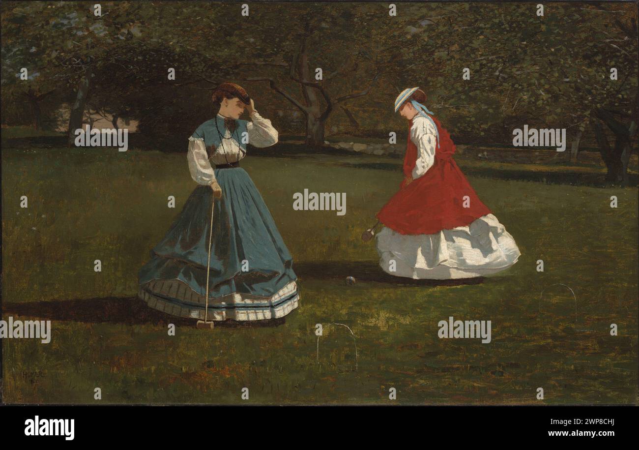 Winslow homer american 1836 1910 hi-res stock photography and images ...