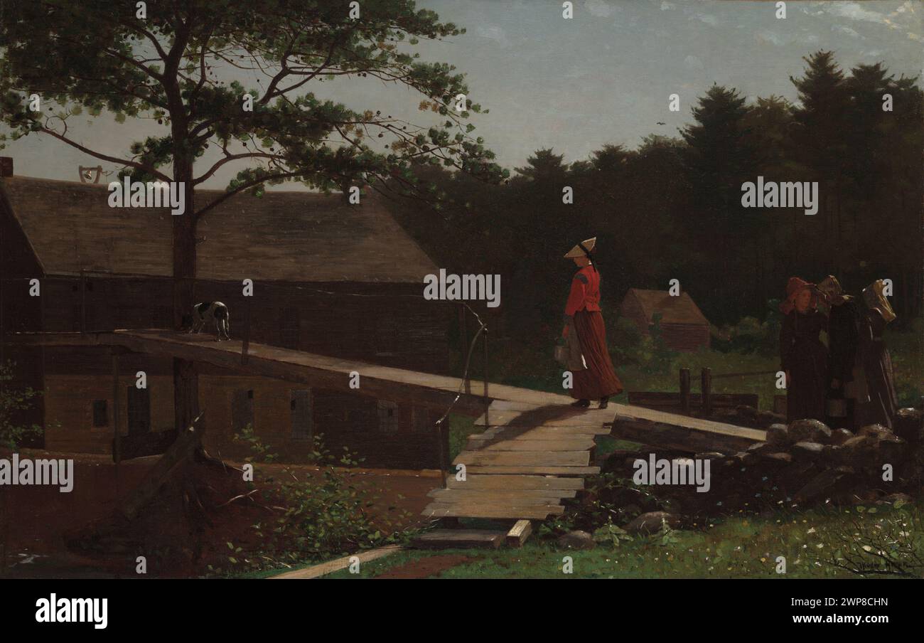 Winslow homer american 1836 1910 hi-res stock photography and images ...