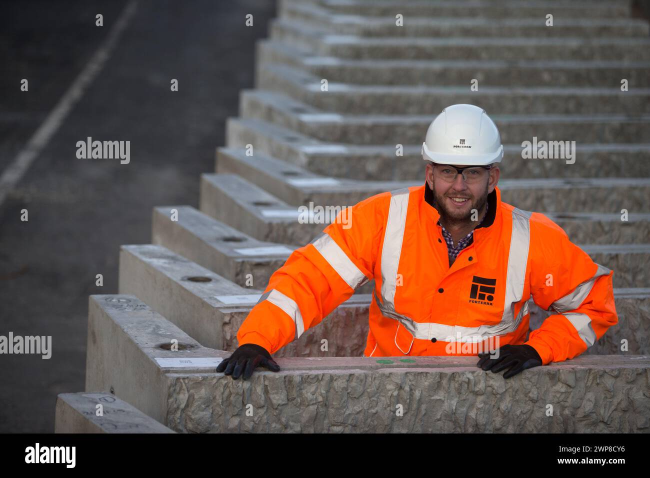 02/12/15 Forterra, pre-cast concrete production, Somercotes, Derbyshire ...
