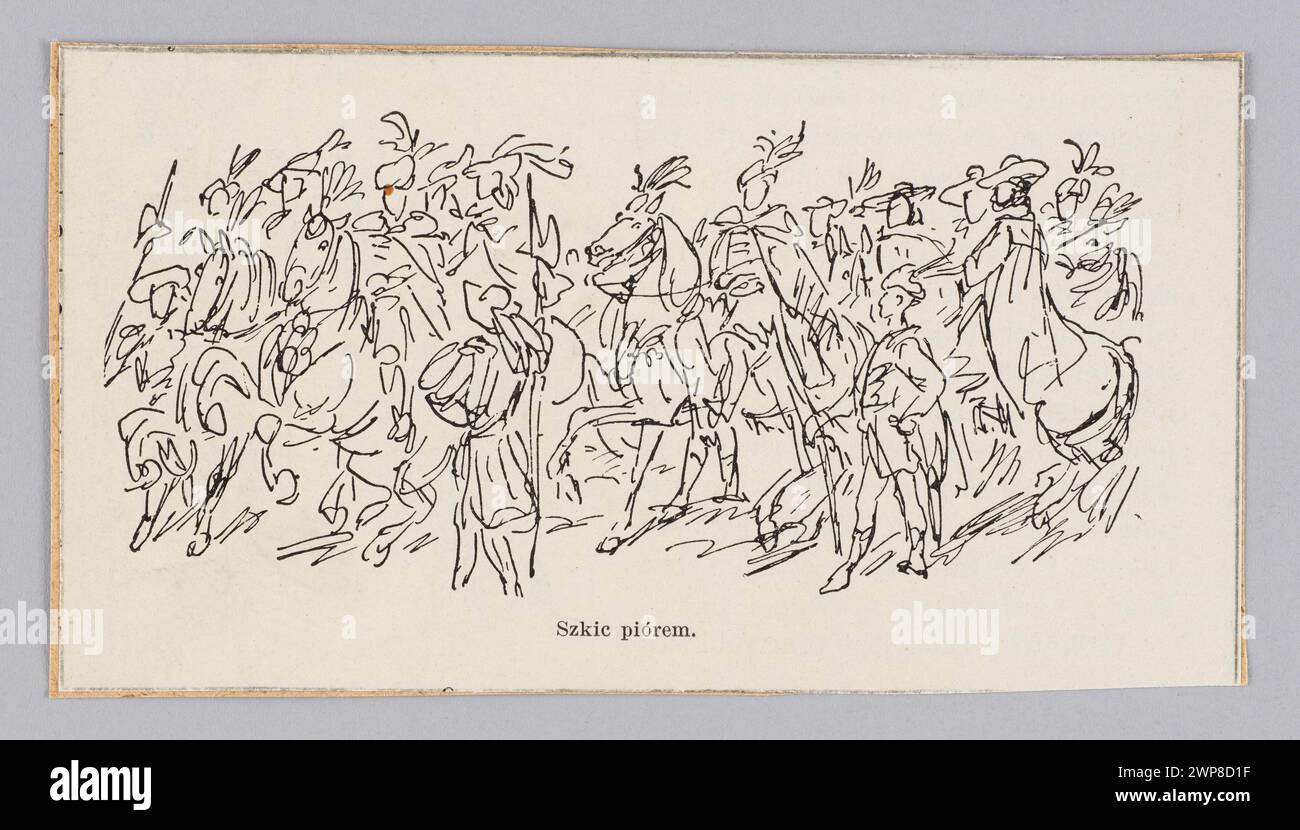 1900 drawings pen hi-res stock photography and images - Alamy