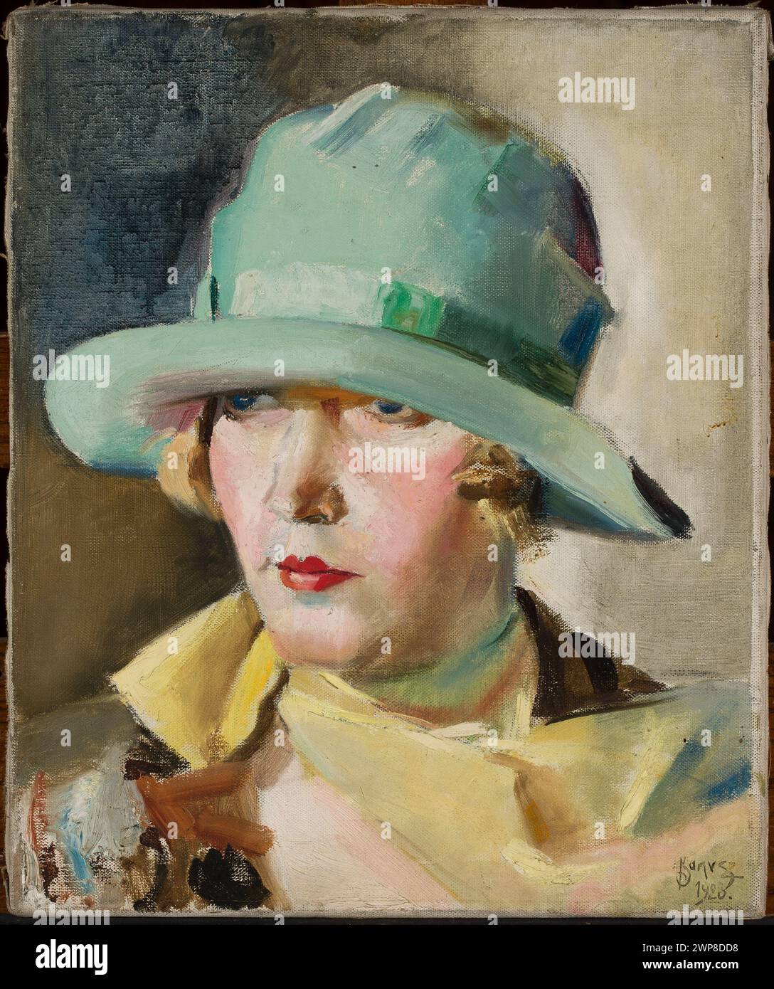 Portrait sketch; Janowski, Janusz Pawe (1902-1982); 1928 (1928-00-00 ...