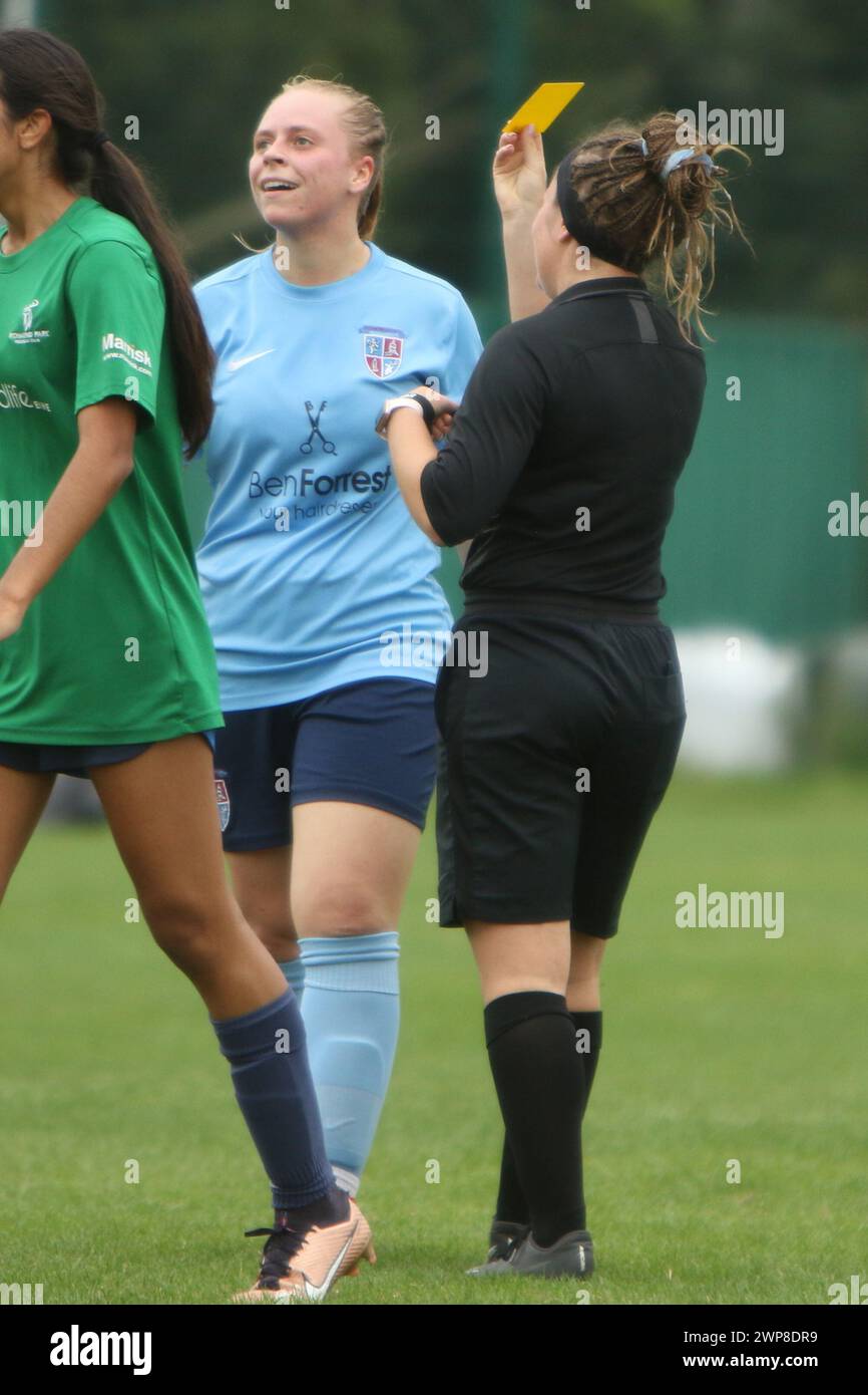 Grassroots referee booking hi-res stock photography and images - Alamy