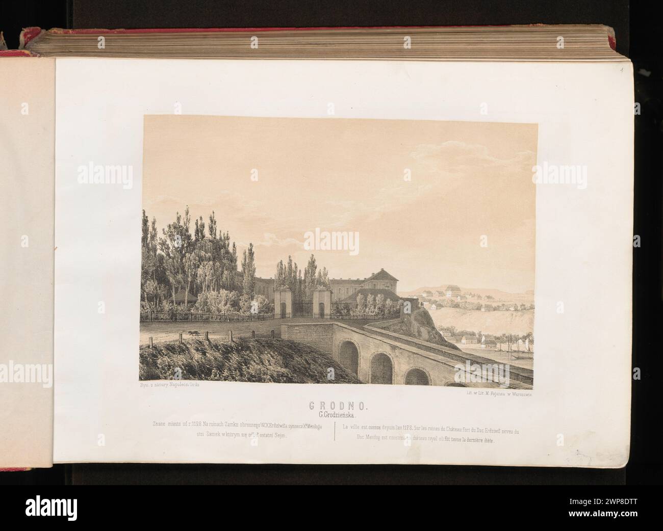 Napoleon 1807 1883 album widokow historycznych polski hi-res stock ...