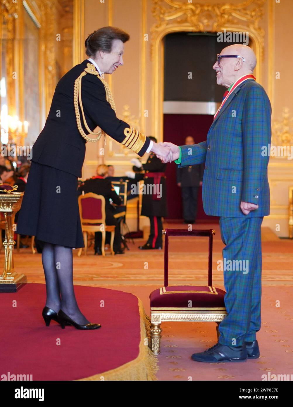 Sir Brian Clarke, from London, Artist, is made a Knight Bachelor by the ...