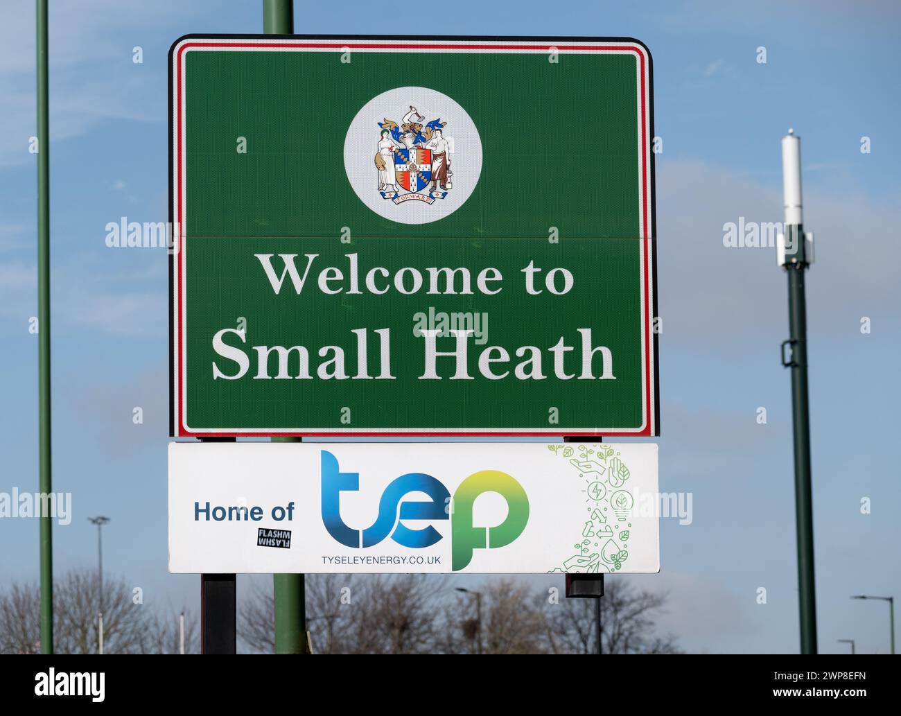 Birmingham sign welcome hi-res stock photography and images - Alamy