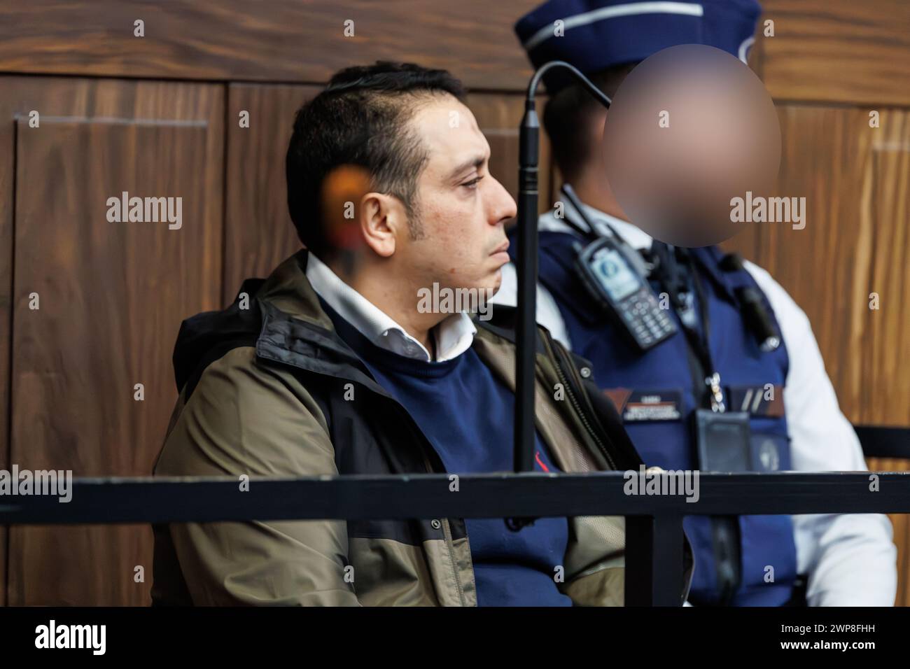 Brugge, Belgium. 23rd Feb, 2024. accused Ridoan Oudaha pictured at the ...