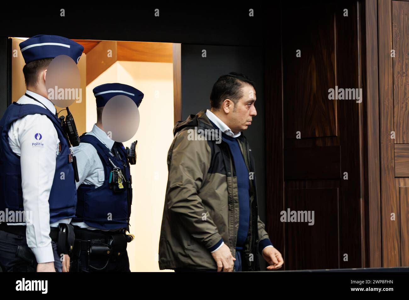 Brugge, Belgium. 23rd Feb, 2024. accused Ridoan Oudaha pictured at the ...