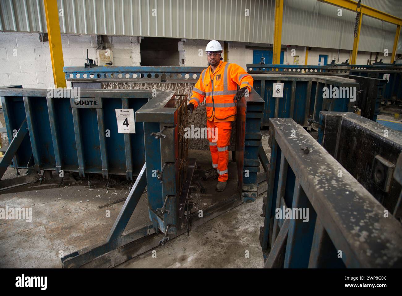02/12/15 Forterra, pre-cast concrete production, Somercotes, Derbyshire ...