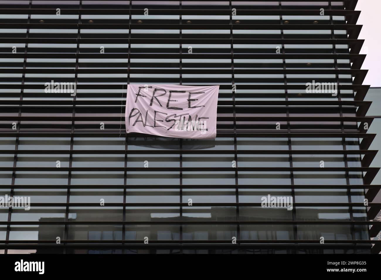 Edinburgh Scotland, UK 06 March 2024. Protesters at UK Government Hub ...